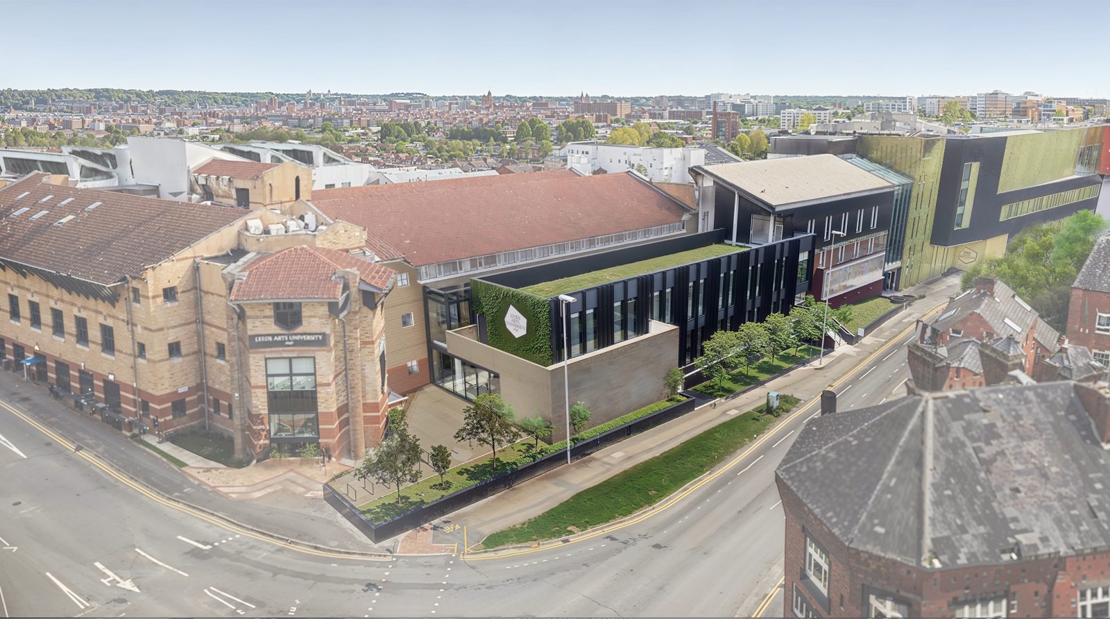 Leeds Arts University – Phase 2 – Site Progress | dla